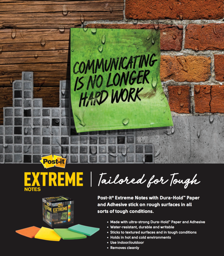Introducing Post-it EXTREME Notes | Access Office Products